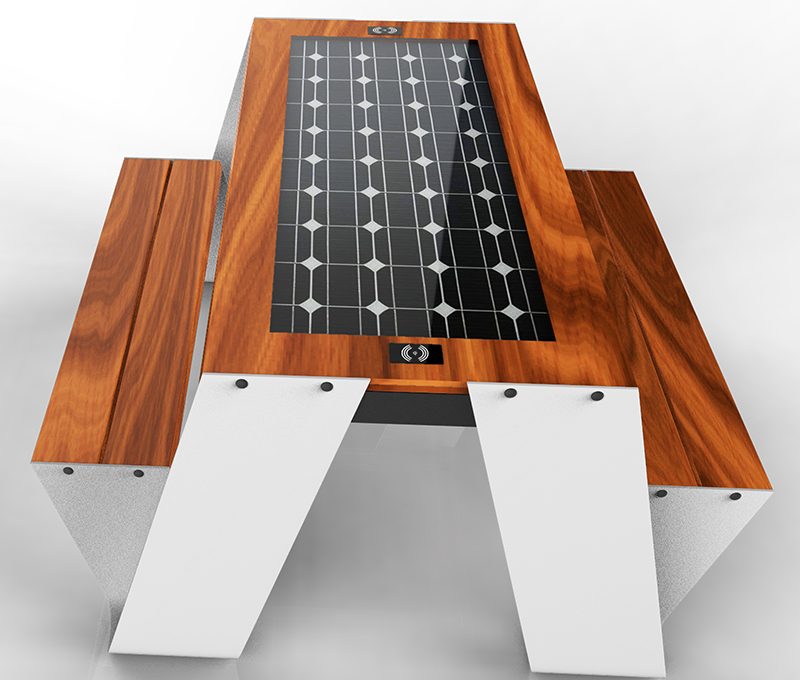 Outdoor Picnic Table Solar Bench Manufacturer Smart Chair Supplier